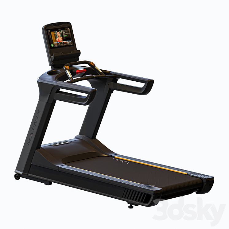 Matrix Treadmill - Sports - 3D model