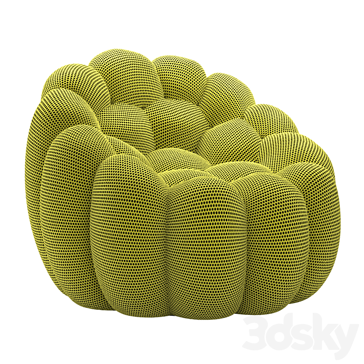 Bubble pivoting armchair - Arm chair - 3D model