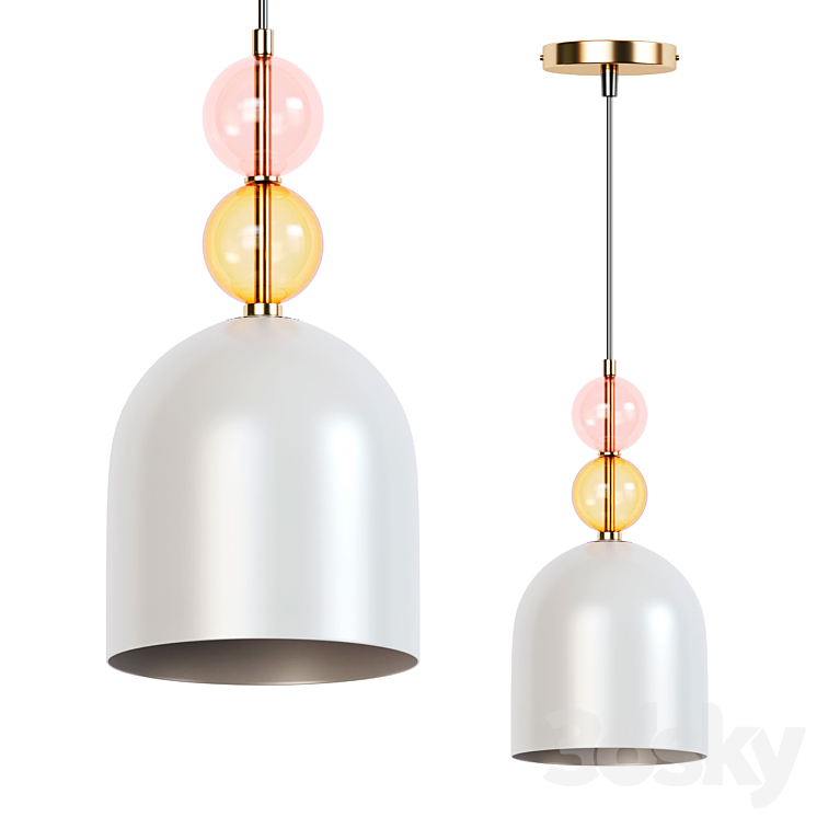 Lumion SUSPENTIONI GILLIAN - Pendant light - 3D model