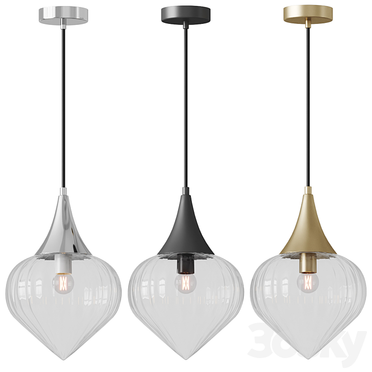 Odeon Light - Kesta Pendant - Pendant light - 3D model
