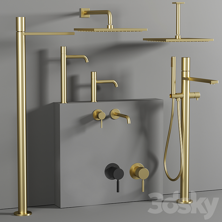 Fantini taps and showers set 9 - Faucet - 3D model