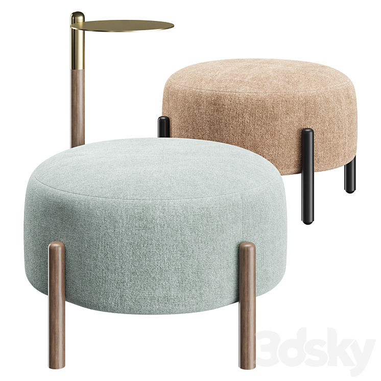 Bolzan Letti FLAG | pouf - Other soft seating - 3D model