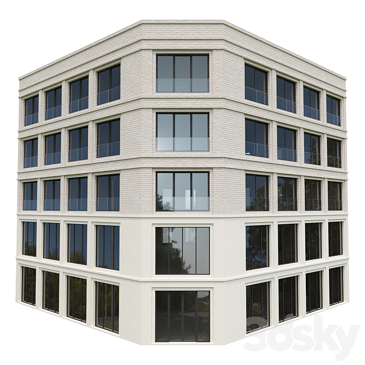 Building 1 - Building - 3D model