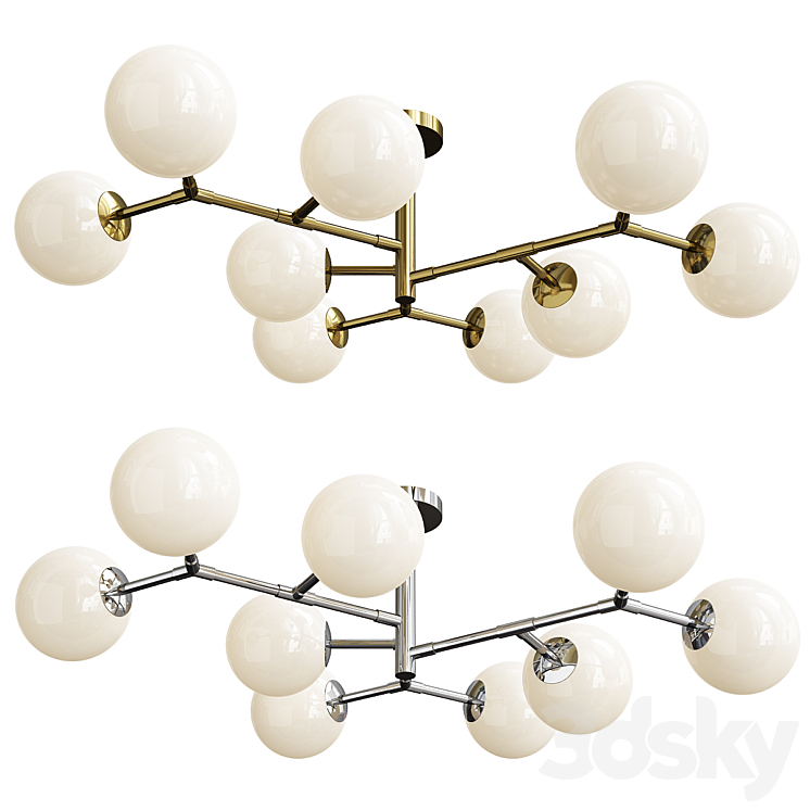 Ceiling constellation chelsom - Pendant light - 3D model