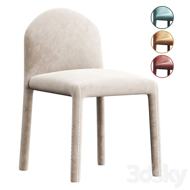 SOIRÉE By Driade - Chair - 3D model