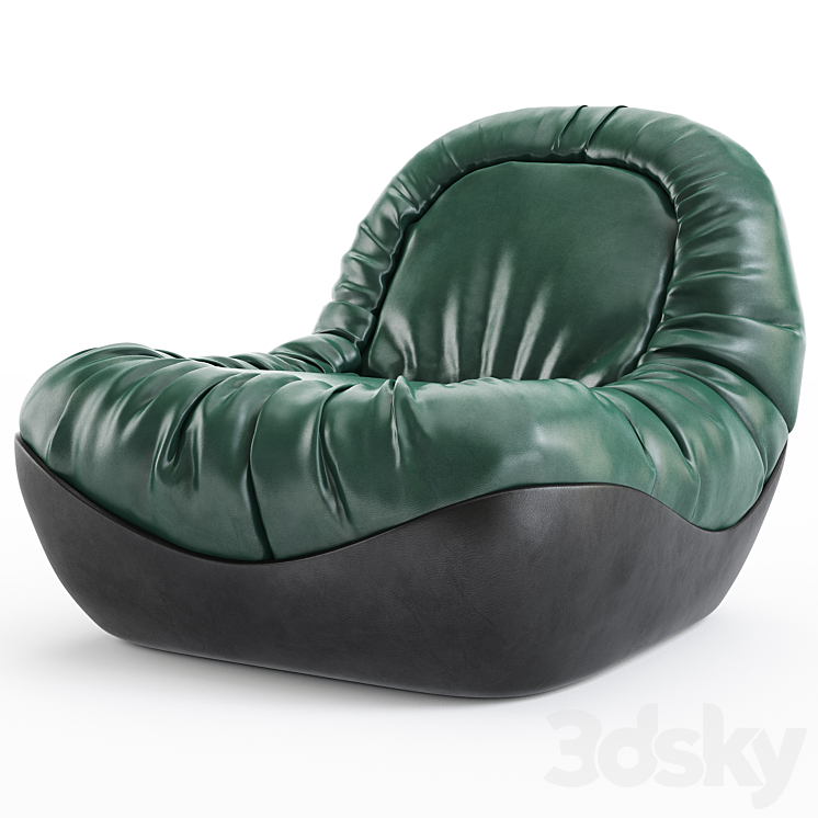 Baxter Barrett - Arm chair - 3D model