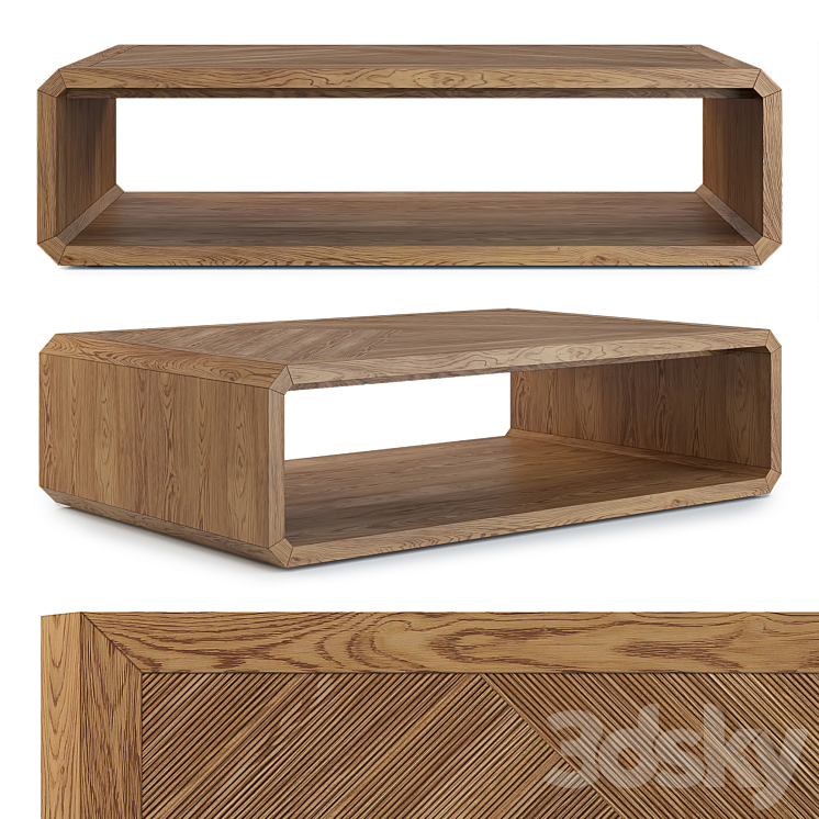 Caspian Coffee Table - Table - 3D model