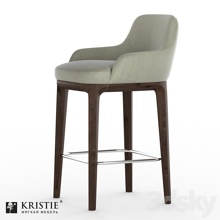OM bar stool KRISTIE mebel TAILOR - Chair - 3D model
