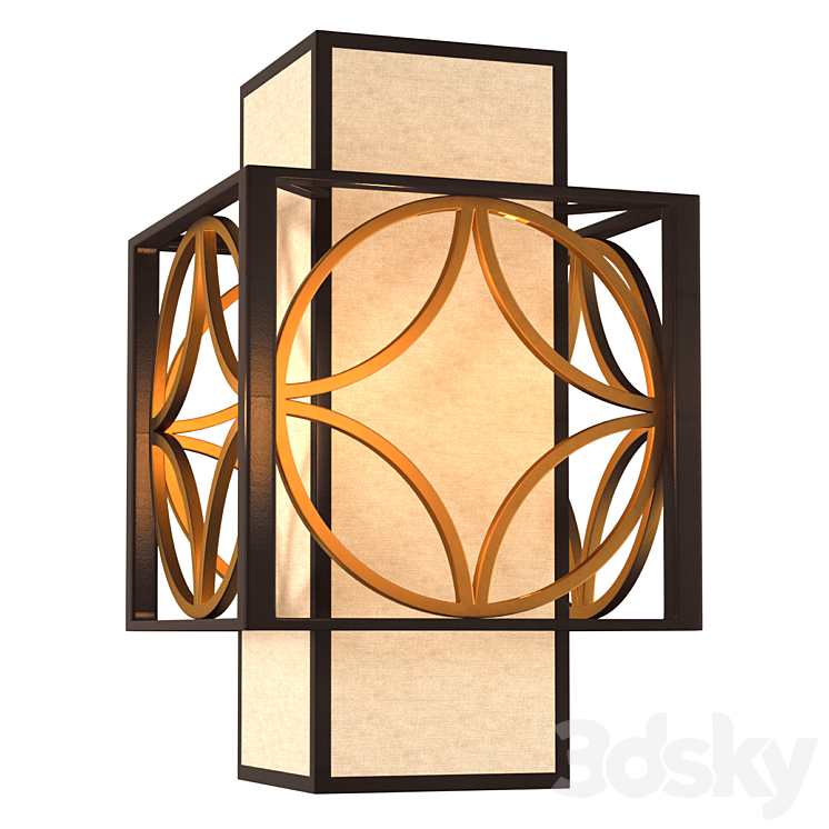 Feiss Bra FE-REMY1 - Wall light - 3D model