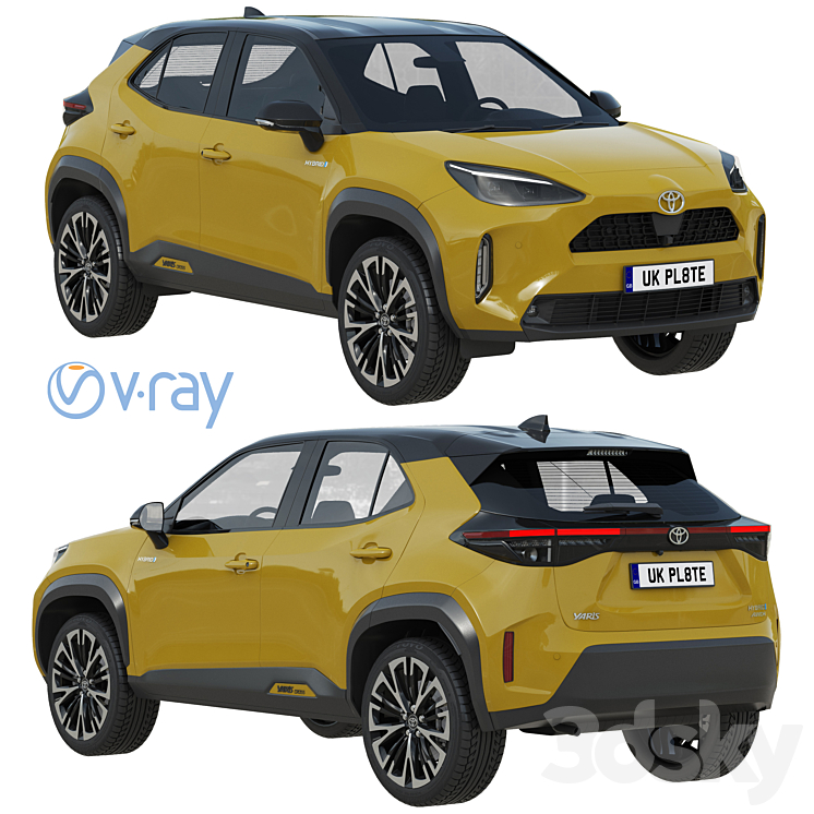 Toyota Yaris Cross - Transport - 3D model