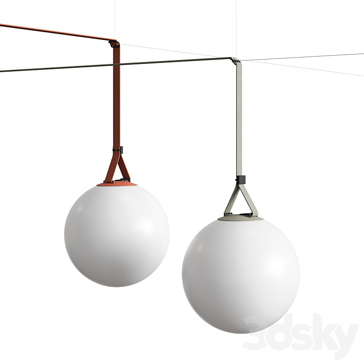 Vibia Plusminus - Pendant light - 3D model