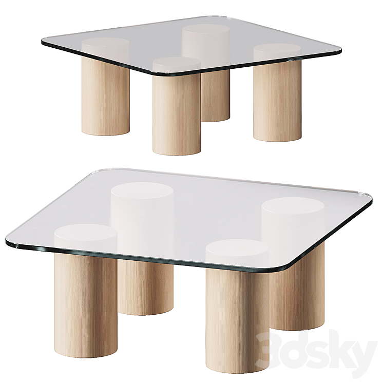 SARAH ELLISON Tide Coffee Table - Table - 3D model