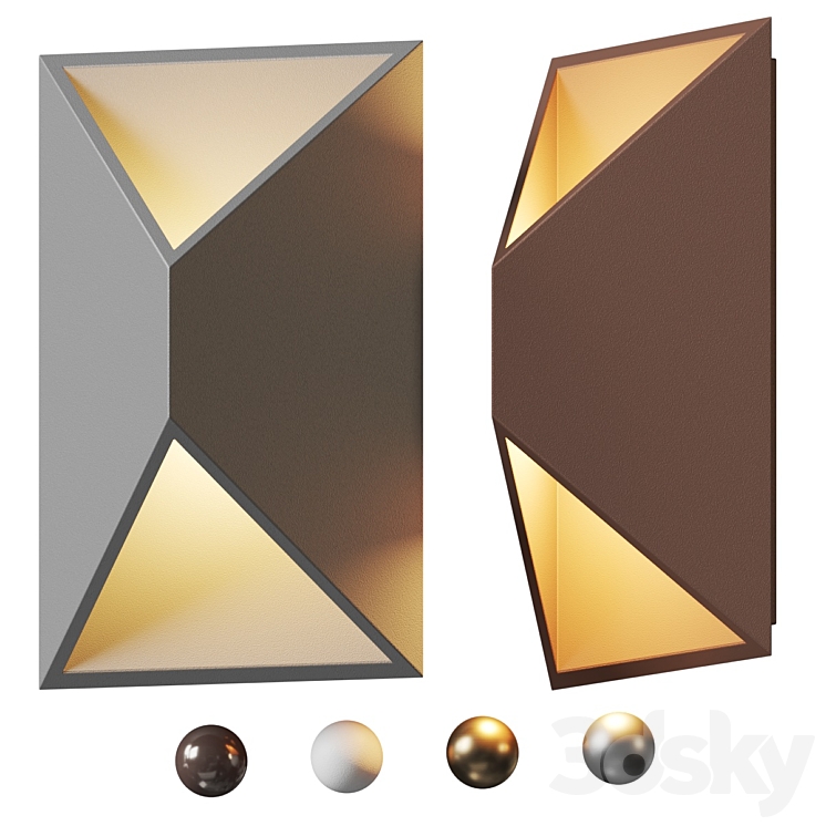 Prisma by Sonneman Lighting - Wall light - 3D model