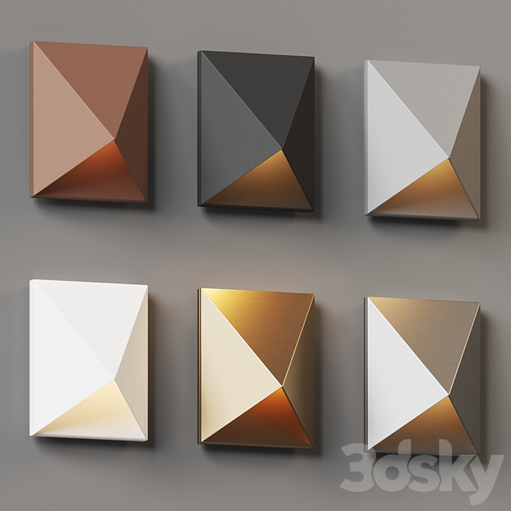 Triform by Sonneman Lighting - Wall light - 3D model