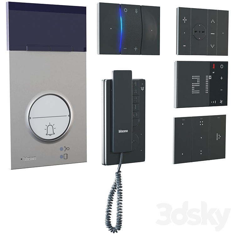 Door communication system/Sockets and switches Bticino/Bticino Living ...