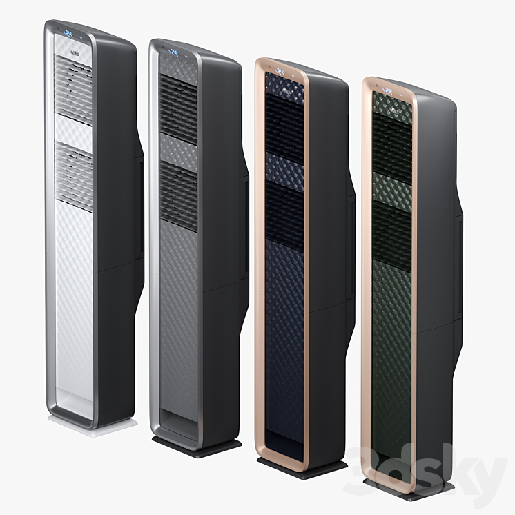 Winia wave air conditioner - Household appliance - 3D model