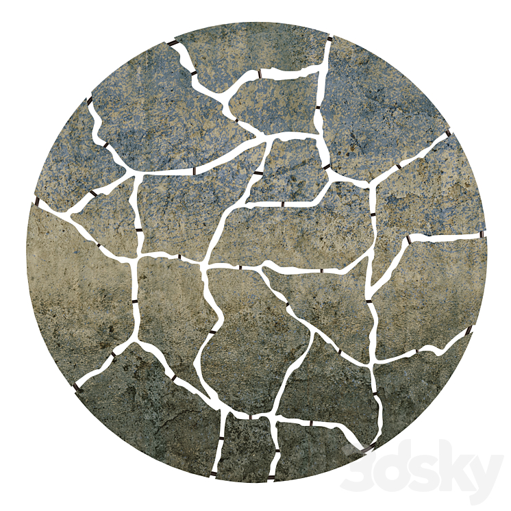 Wall decor Lithosphere - 3D model