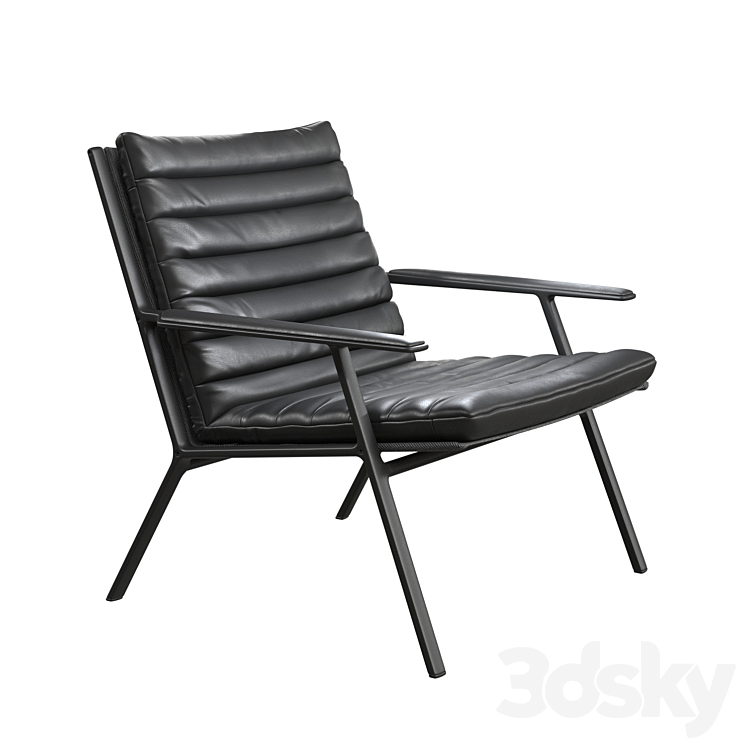 Vipp VIPP456 (corona+vray) - Arm chair - 3D model