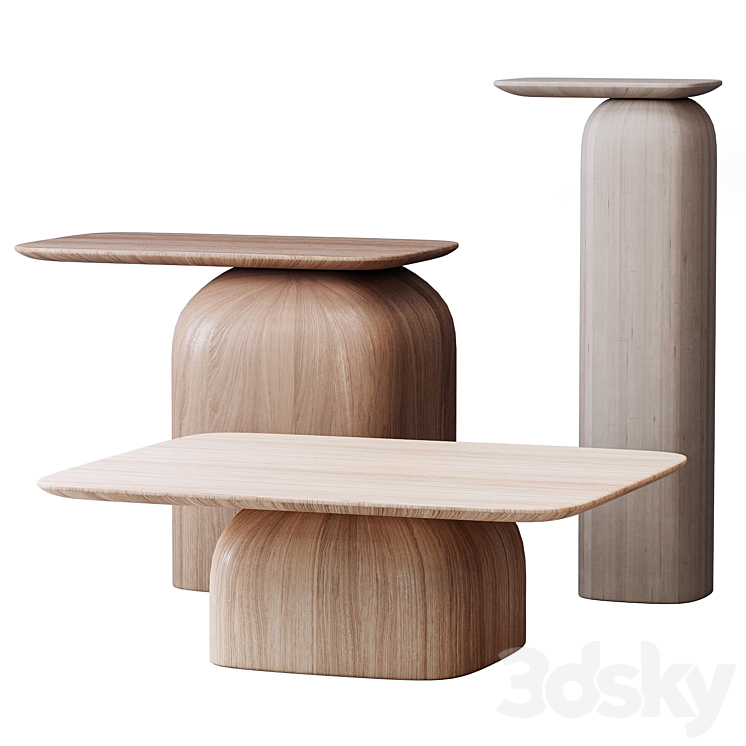 April Nikari - Table - 3D model