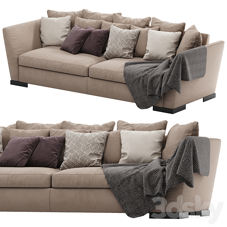 FLEXFORM Ginevra - Sofa - 3D model