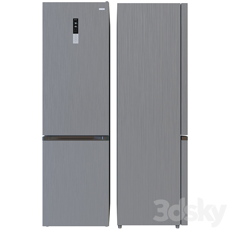 Refrigerator DEXP RF CN350DMG/S - Kitchen appliance - 3D model