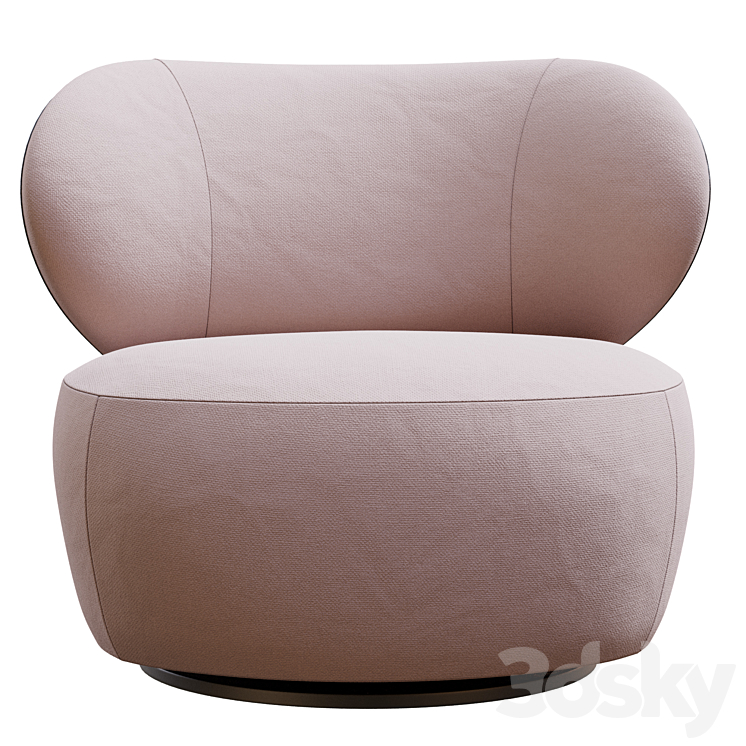 Bao Armchair By Walter Knoll - Arm chair - 3D model