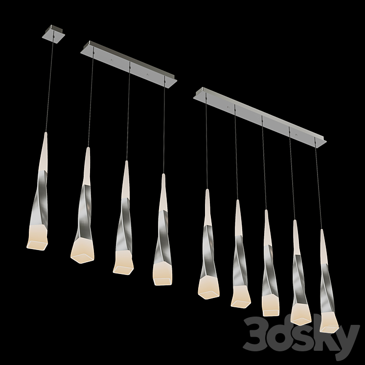 Suspended LED lamp ST Luce Bochie SL405.103.01 03 05 - Pendant light ...