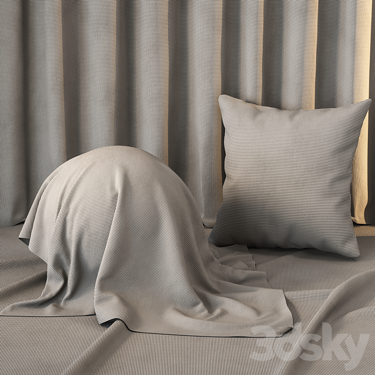 Cotton Fabric Texture 4K - Seamless - Fabric - 3D model