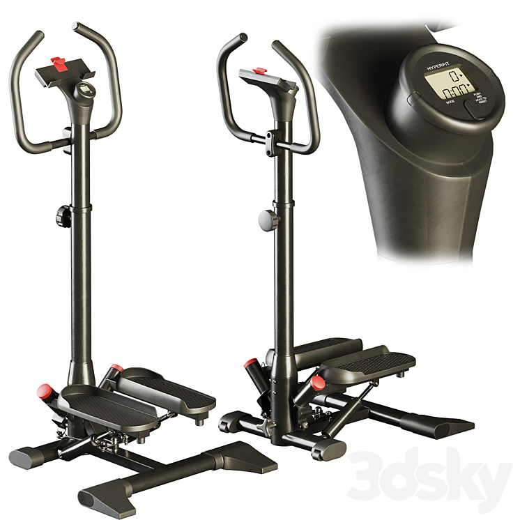 Stepper HyperFit Supertrainer G-115 - Sports - 3D model