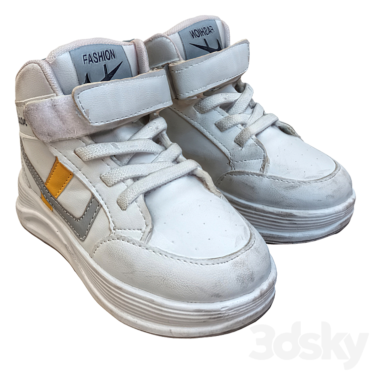 kids shoes 4 - Miscellaneous - 3D model