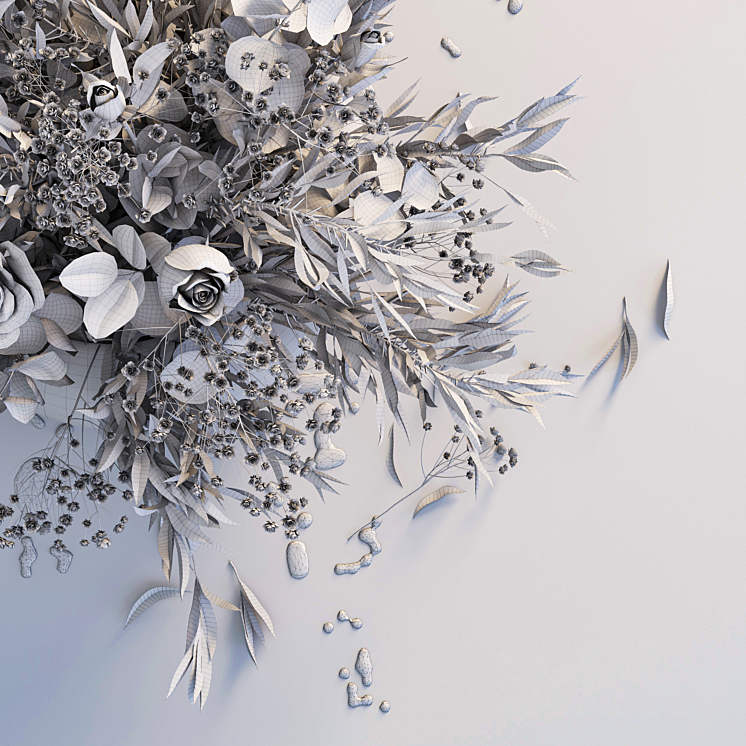 Bouquet of flowers - Bouquet - 3D model