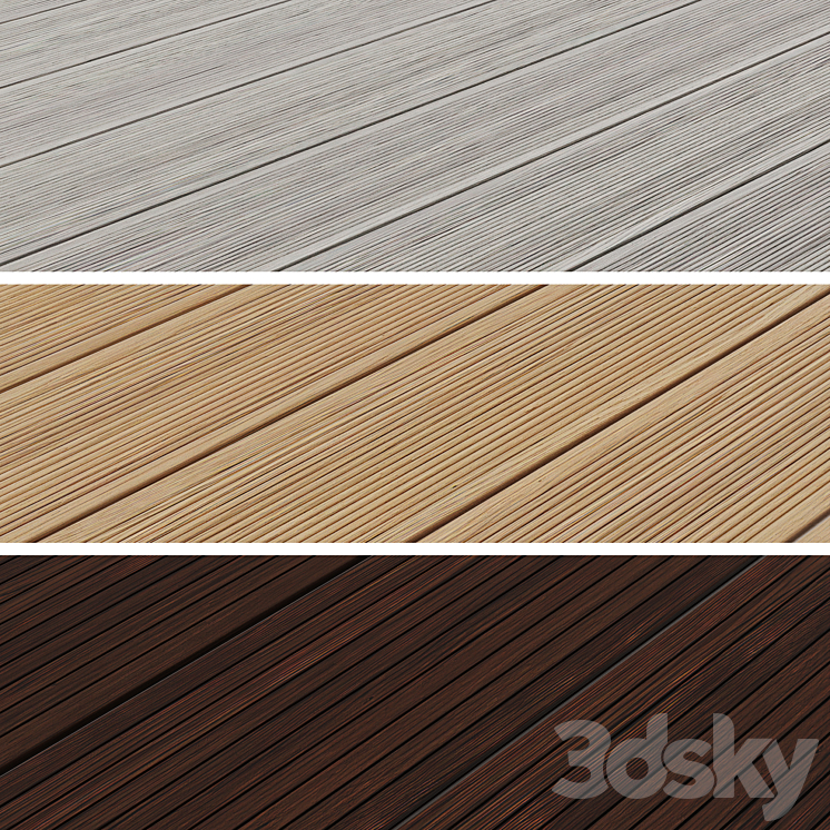 Decking Tardex 1 - Facade element - 3D model