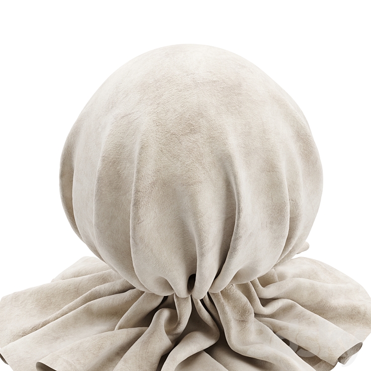 Beige Velvet Material - Miscellaneous - 3D model
