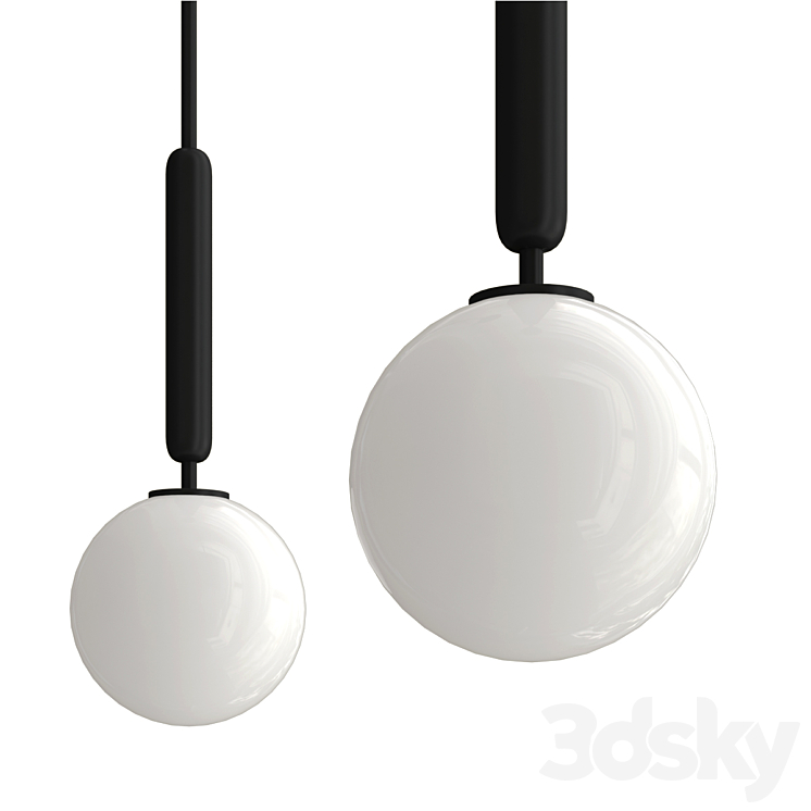 Miira 1 - Pendant light - 3D model