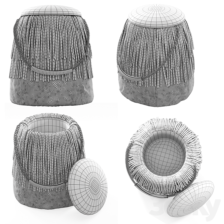 GAMMA FREDDIE STOOL - Other soft seating - 3D model