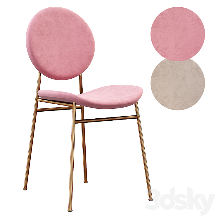 INGRID DINING CHAIR - Chair - 3D model