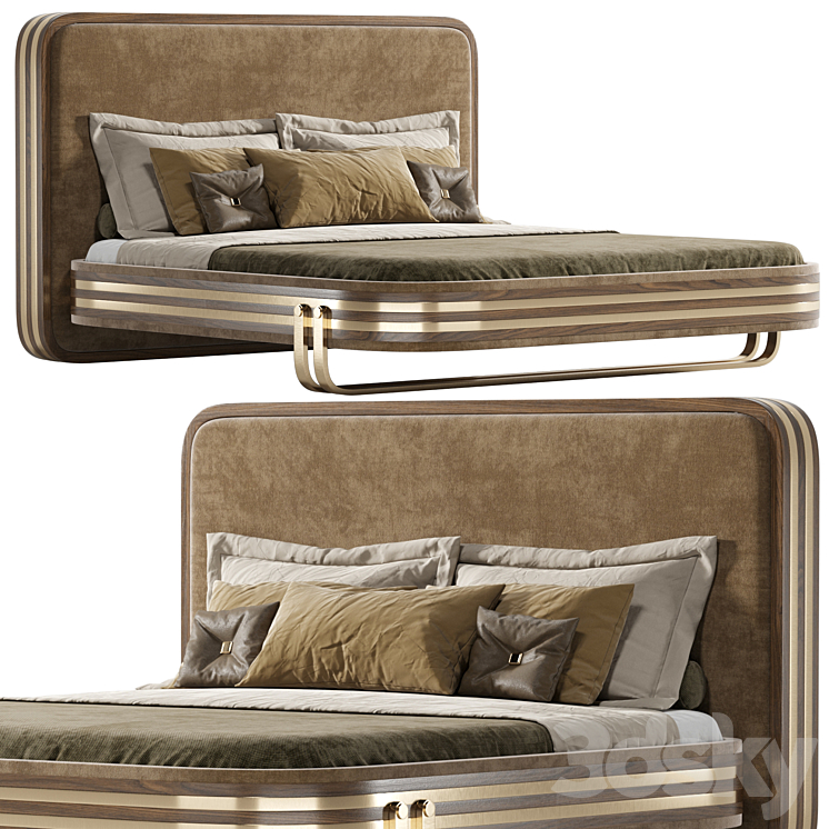 Alva Musa - Cricket bed - Bed - 3D model