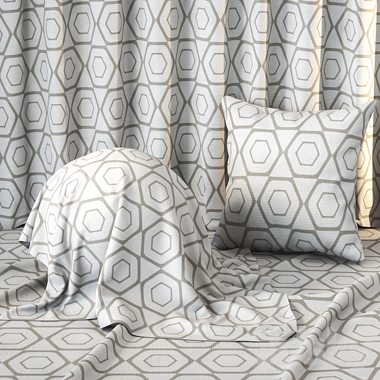 2 Cotton Fabric Texture 4K -Seamless - Fabric - 3D model