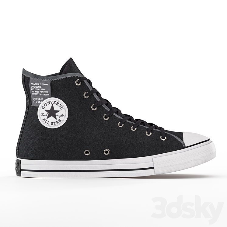 Converse Chuck Taylor All Star sneakers - Footwear - 3D model