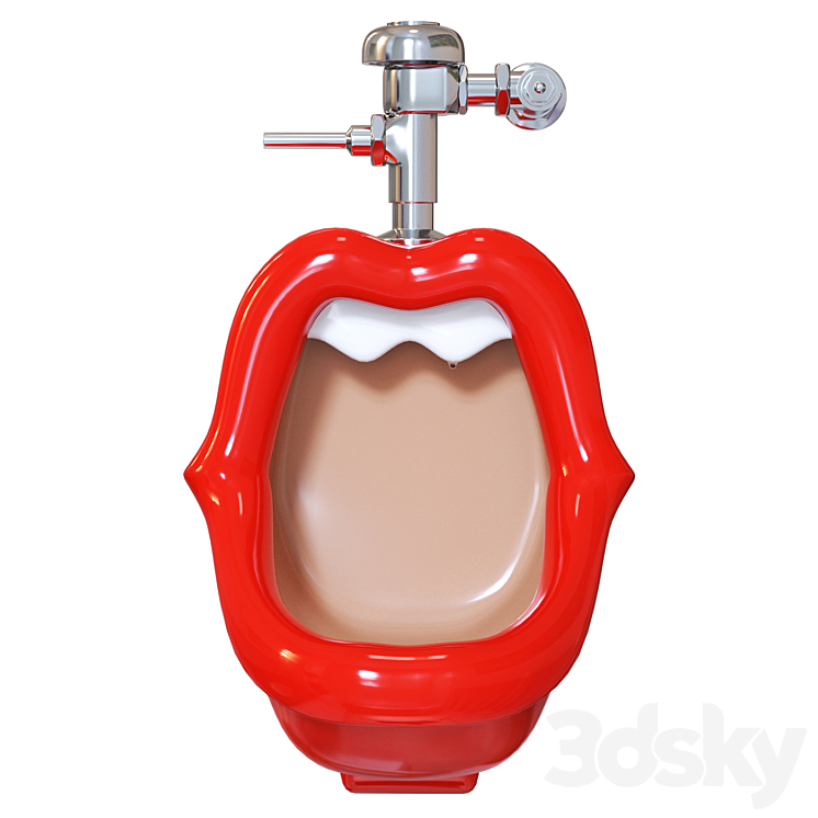 Urinal Mouth - Toilet and Bidet - 3D model