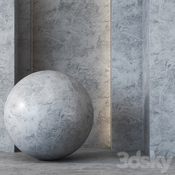 Marble Texture 4K - Seamless - Stone - 3D model