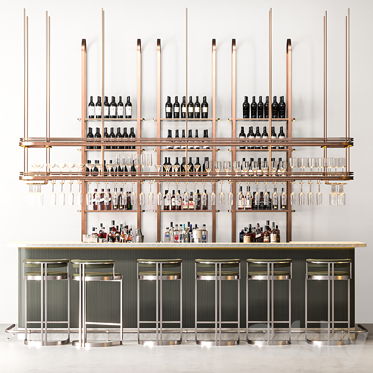 Royal Bar - Restaurant - 3D model