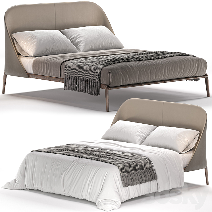 Dall'Agnese Tamago - Bed - 3D model