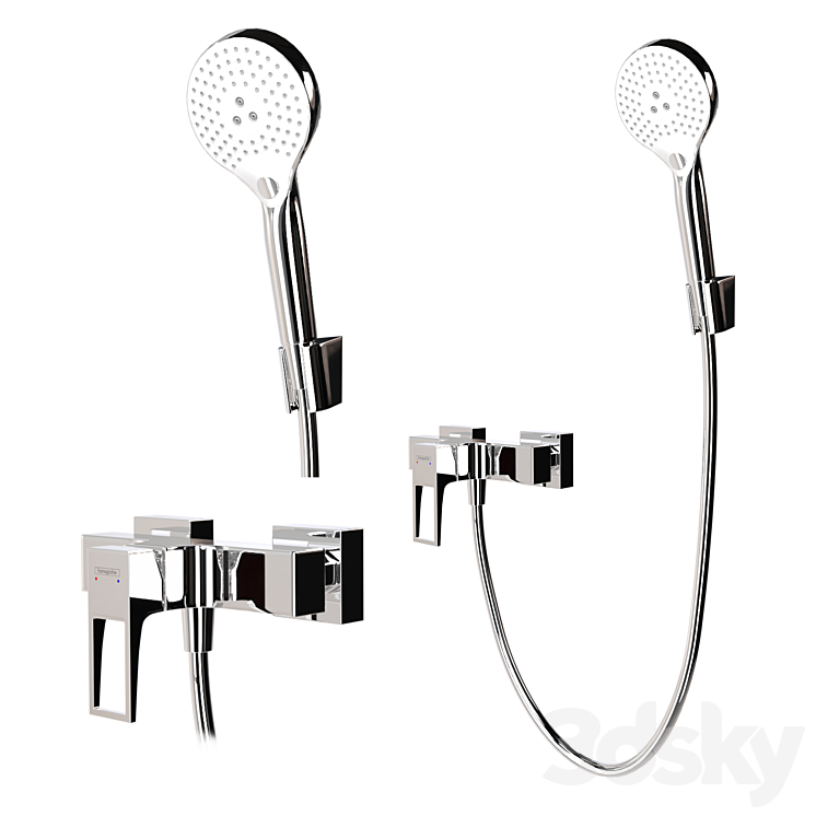 Hansgrohe Metropol tap set - Faucet - 3D model