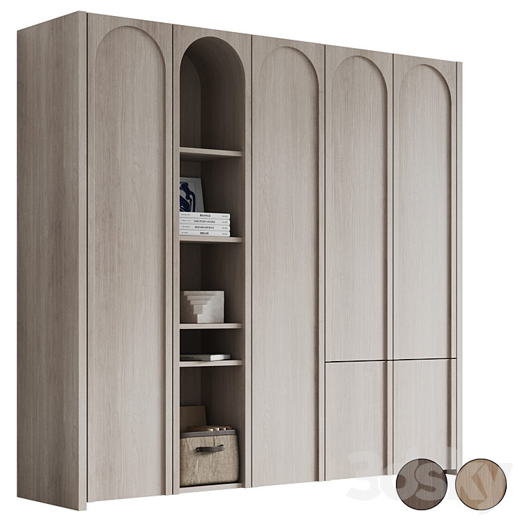 Wardrobe small Arc - Wardrobe & Display cabinets - 3D model