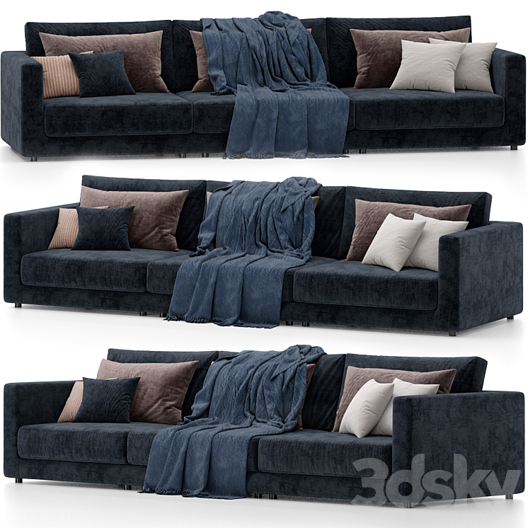 Poliform Bristol Sofas - Sofa - 3D model