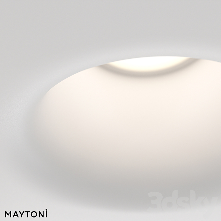 Recessed lamp Gyps Modern DL001-1-01-W OM - Spot light - 3D model