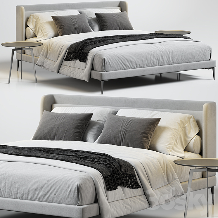 BoConcept Austin Bed - Bed - 3D model