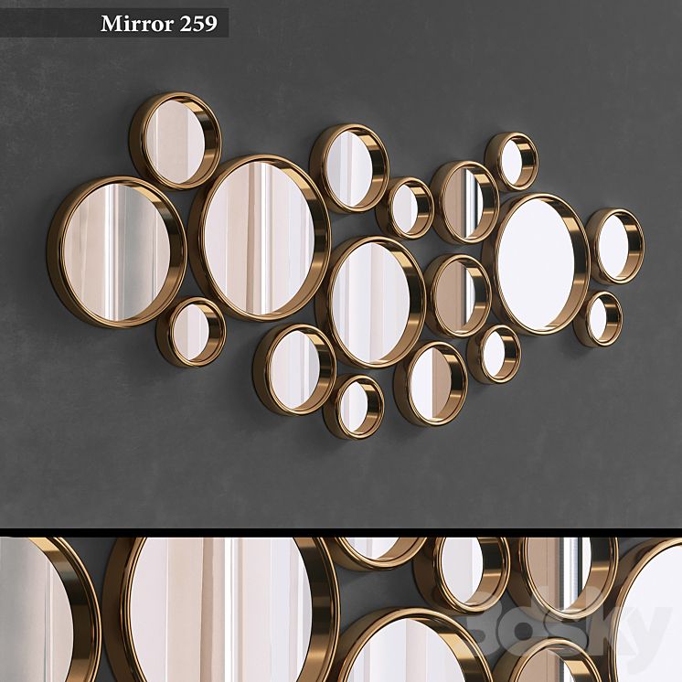 Mirror 259 - Mirror - 3D model