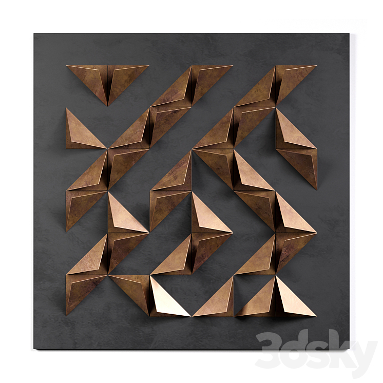 wall decor 51 - Other decorative objects - 3D model